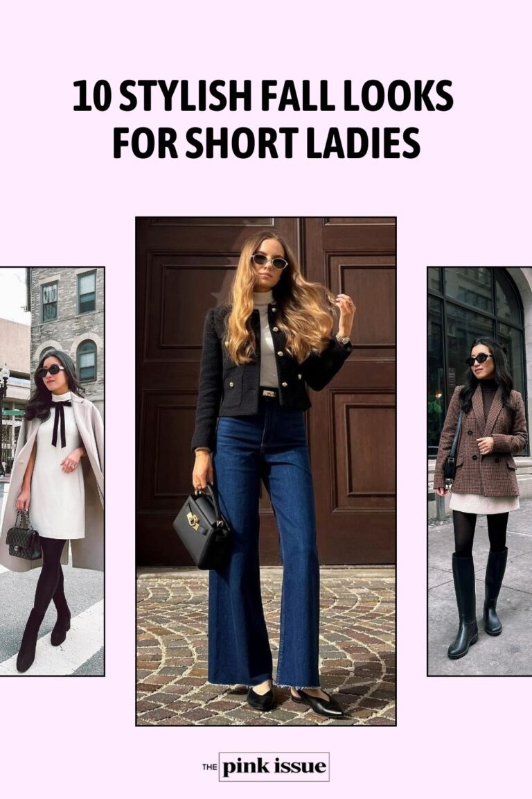 10 Stylish Fall Outfit Ideas for Short Ladies