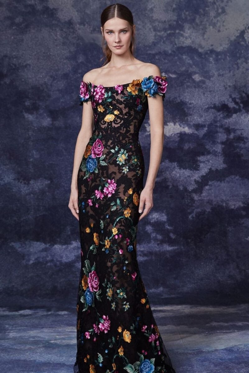 26 Gorgeous Floral Evening Dresses You Need to See!