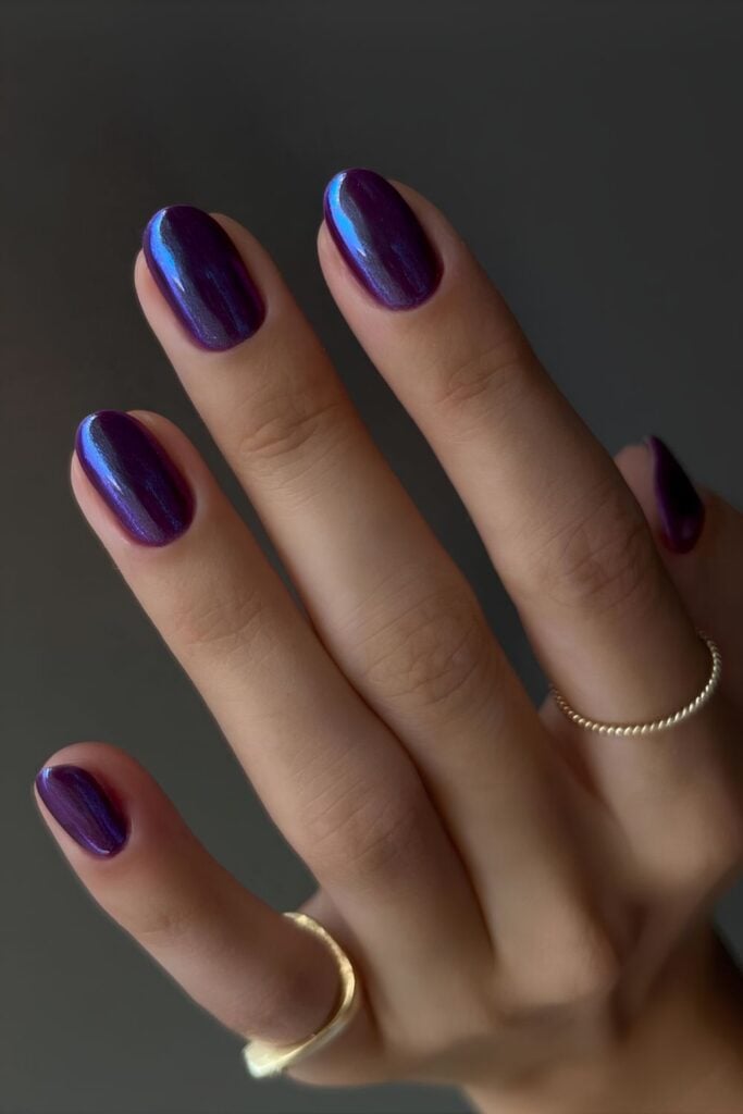 20 Chrome Fall Nail Ideas That Will Totally Upgrade Your Mani