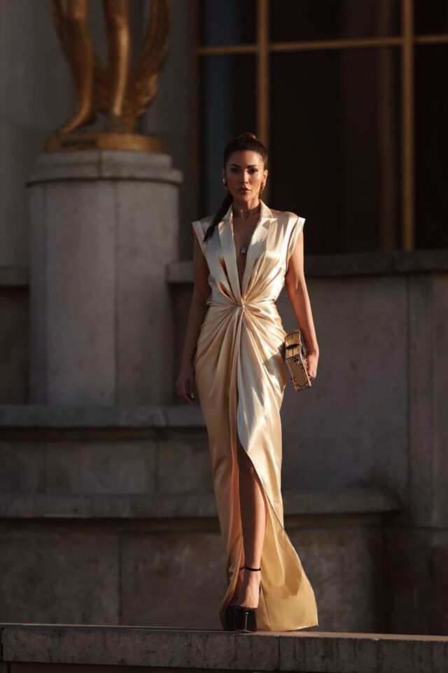 11 Gold Evening Dresses That'll Make You Look Like a Million Bucks