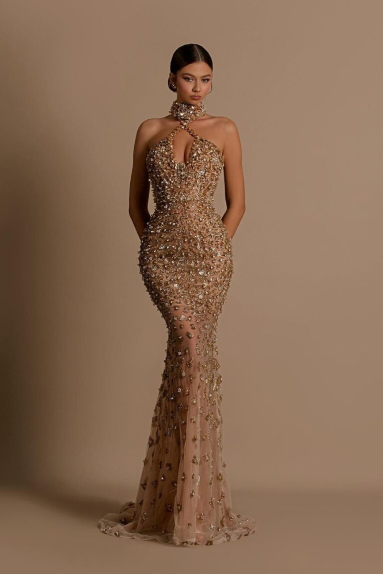 11 Gold Evening Dresses That'll Make You Look Like a Million Bucks