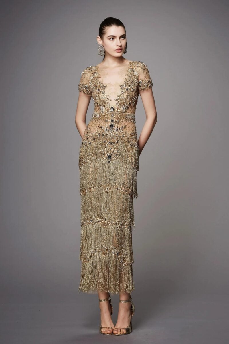 12 Gold Evening Dresses That'll Make You Look Like a Million Bucks