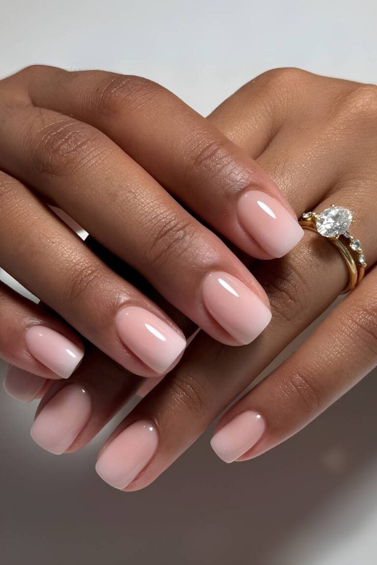 White Ombré Nails: New Trends, Tips & Must-See Inspo