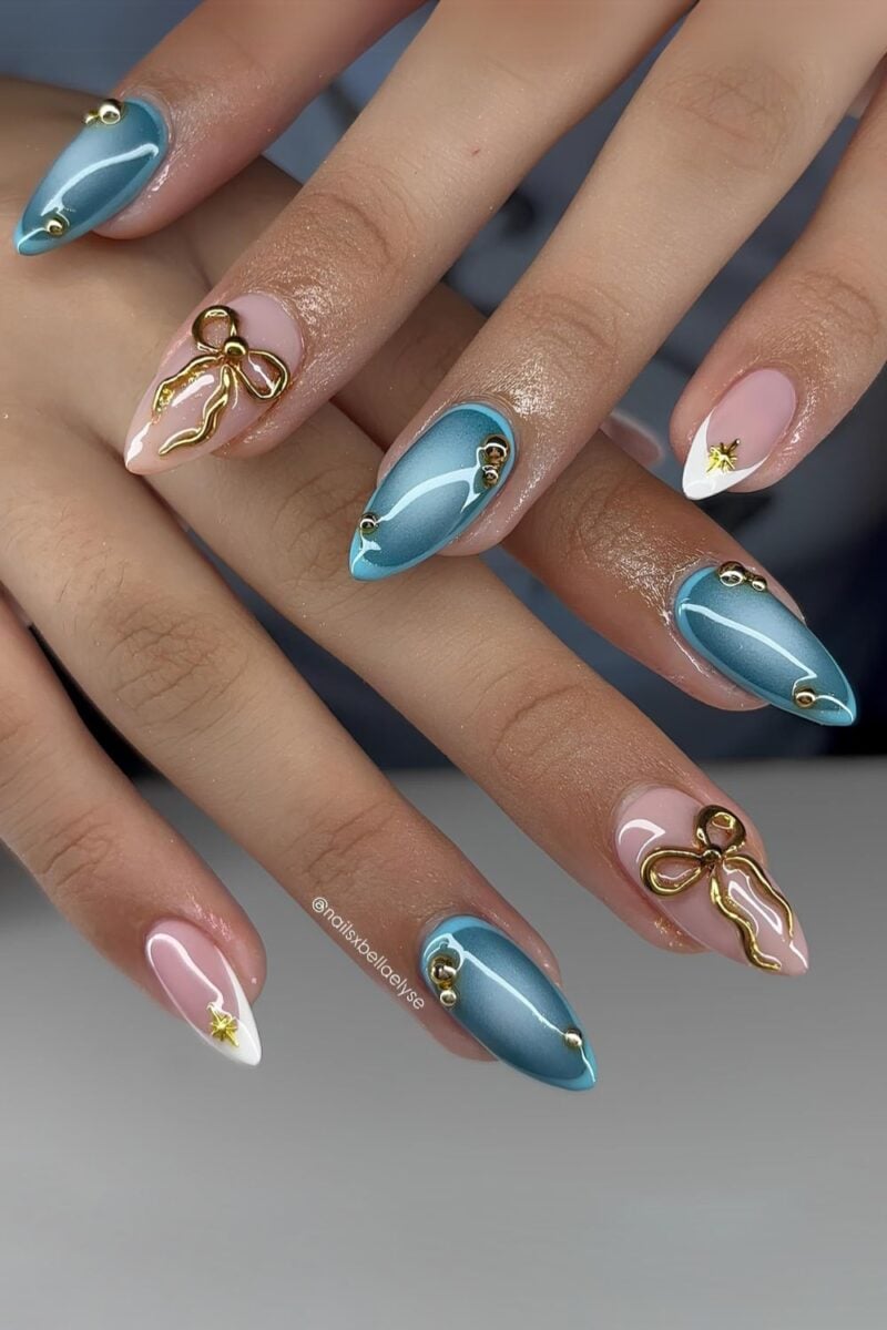40 Bow Nail Designs That Are Too Cute to Handle
