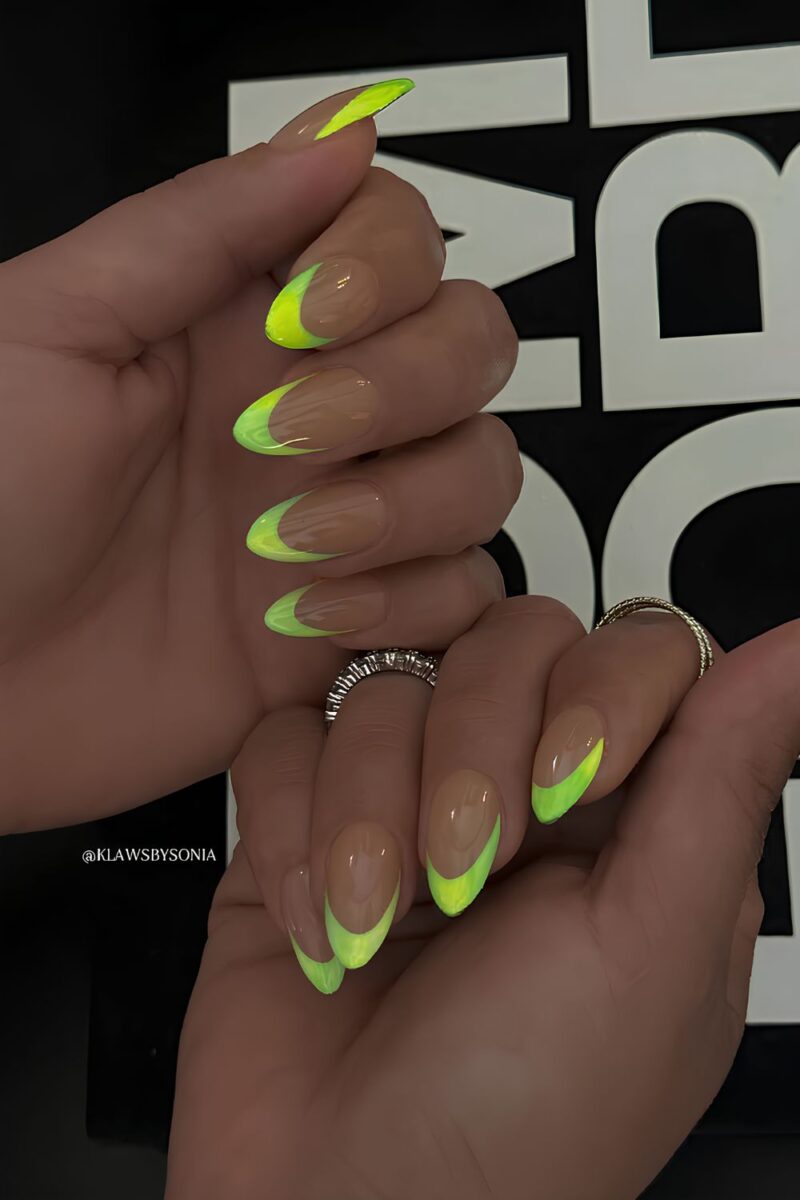 30 Neon Nail Designs to Glow Up Your Summer
