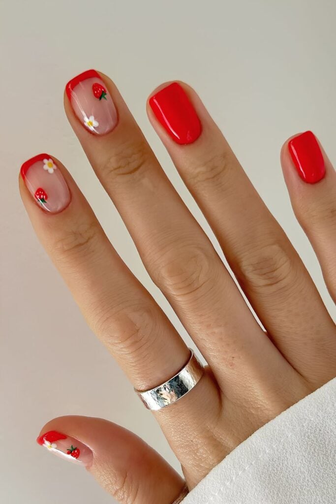 20 Strawberry Nail Ideas Perfect for Your Next Summer Set