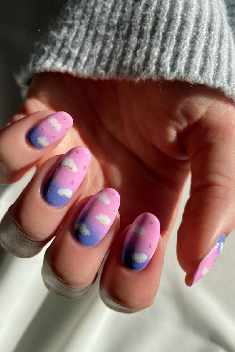 15 Dreamy Cloud Nail Designs You’ll Love