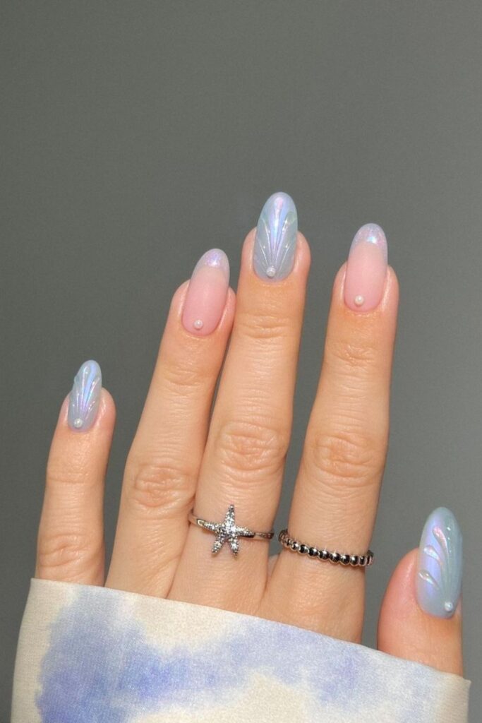 25 Seashell Nail Ideas to Try This Summer