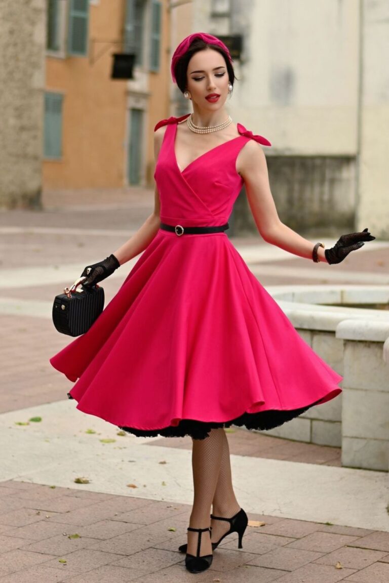 Relive the Golden Era with These 25 Retro Glam Dress Ideas