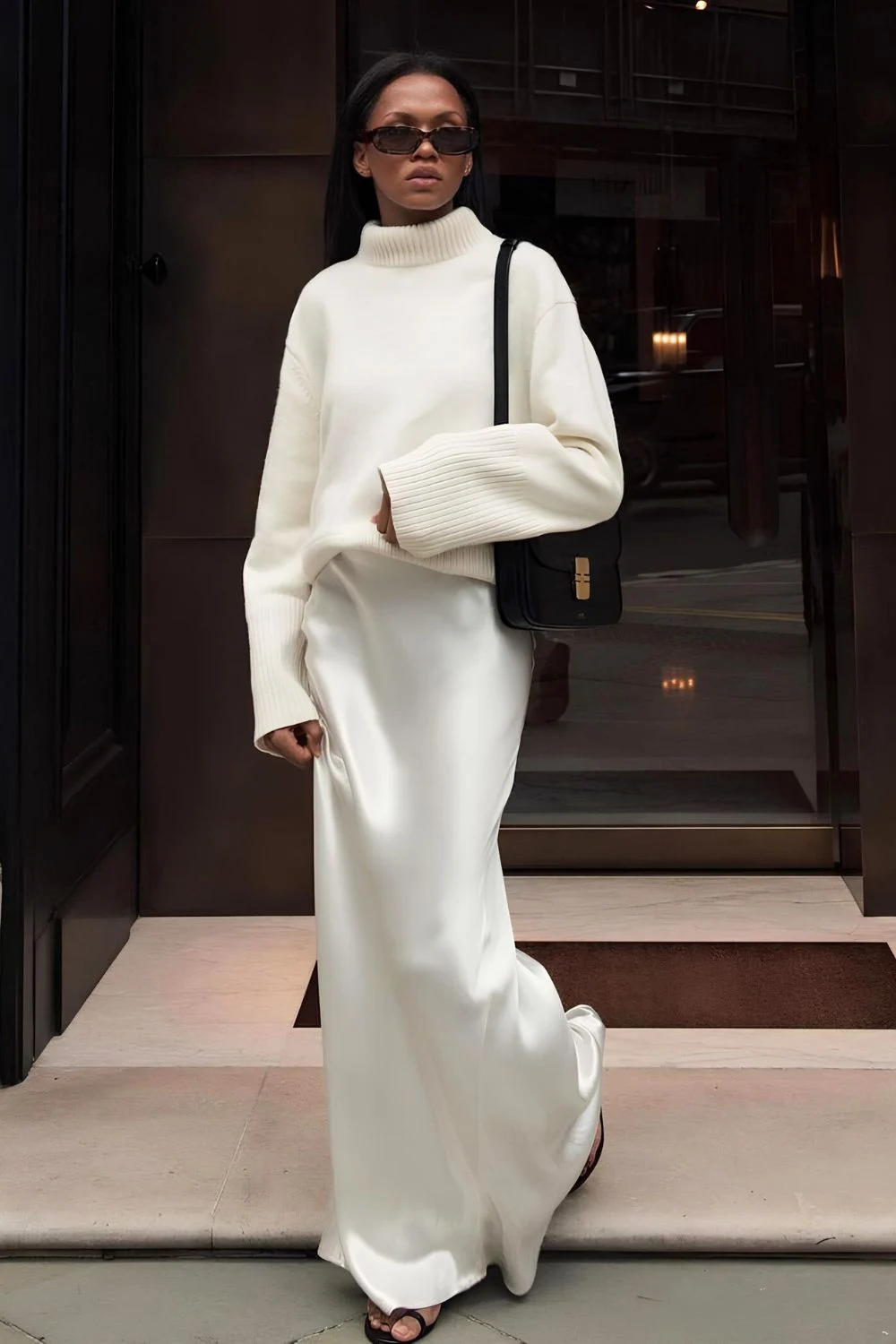 35 Silk Skirt Outfit Ideas That Make Them a Spring Must-Have