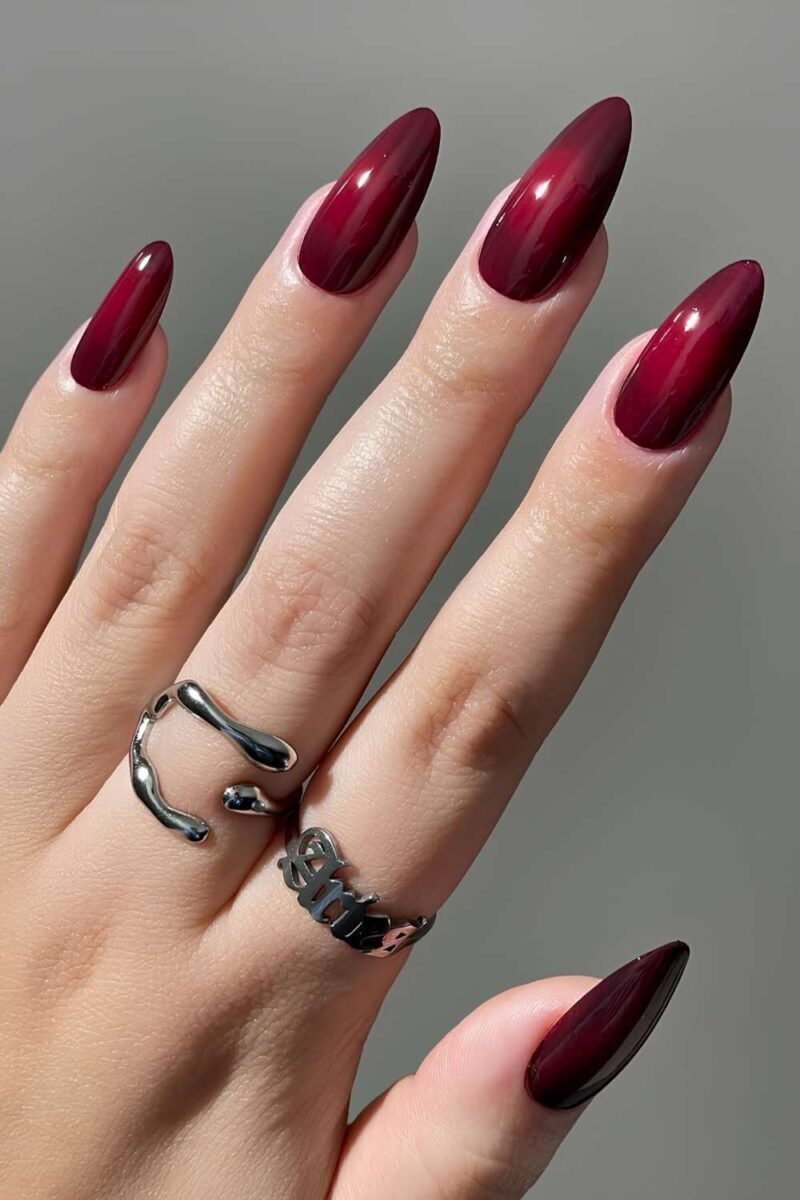 25 Red Fall Nail Designs That Are Straight-Up Gorgeous