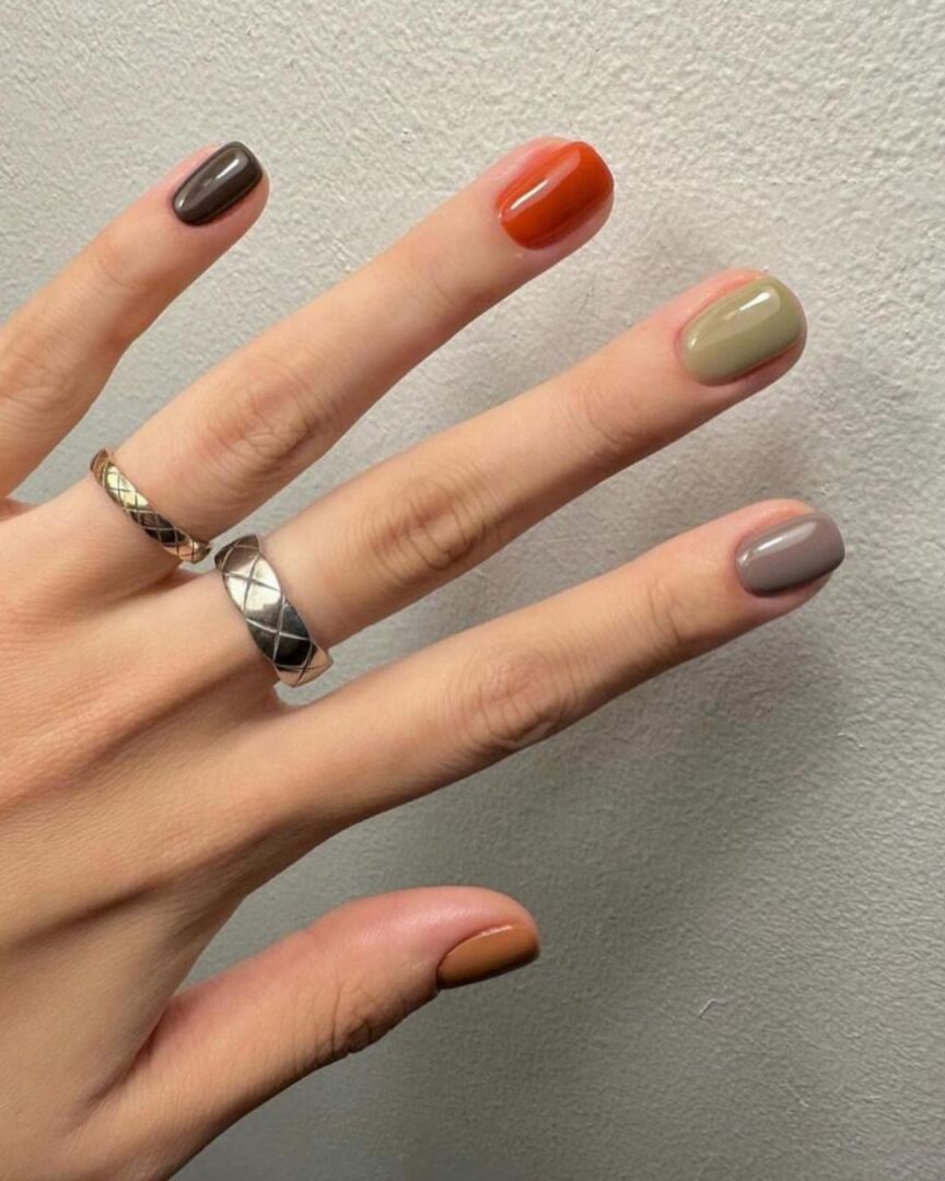 30 Trendy Korean Fall Nail Designs You Need to See