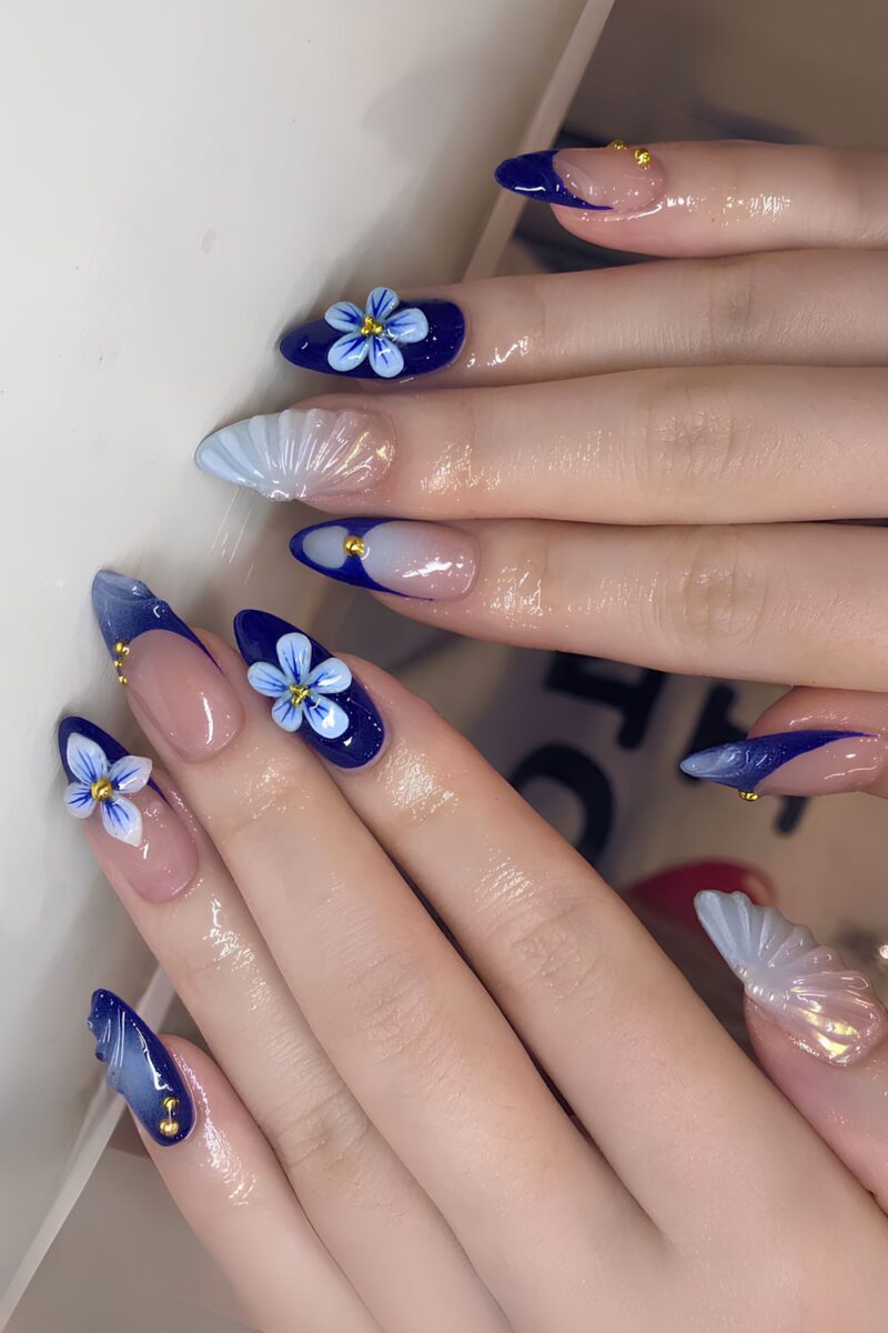 30 Gorgeous 3D Floral Nail Designs You’ll Want to Show Off ASAP