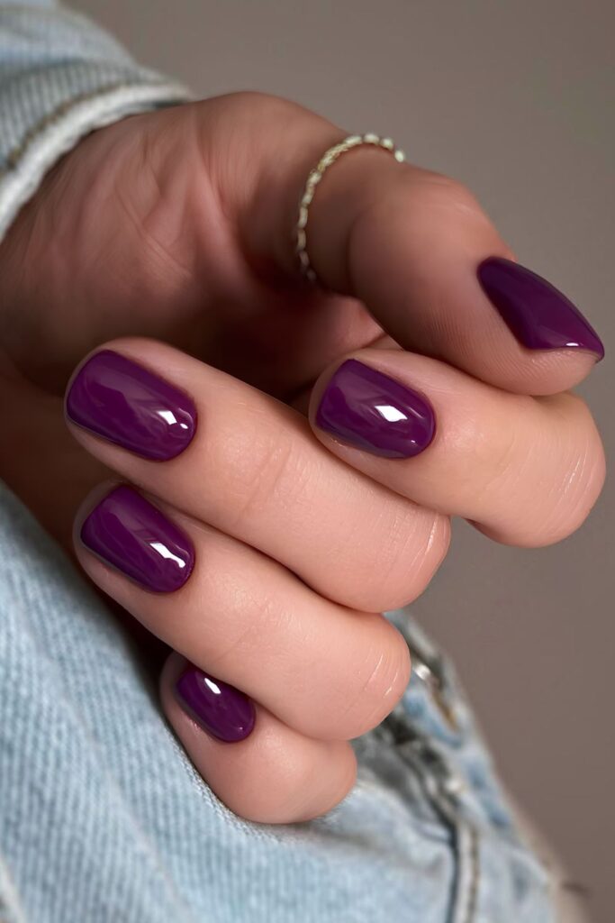 20 Plum Nails That Make Any Outfit Look Expensive
