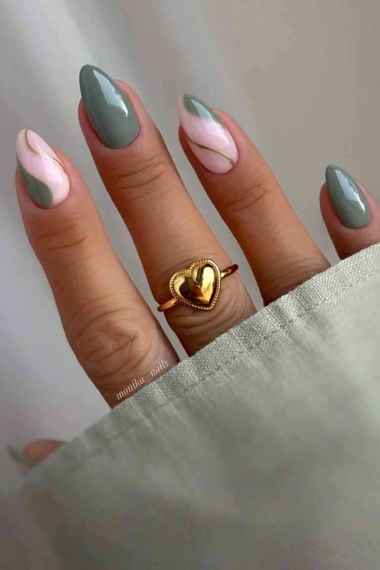 25 Trendy Green Fall Nails You’ll Want to Copy Immediately