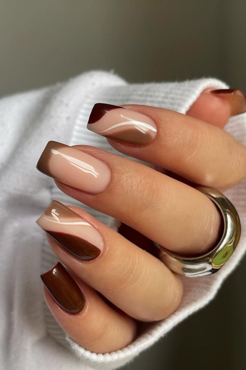 20 Square Fall Nail Ideas That Are Seriously Next-Level