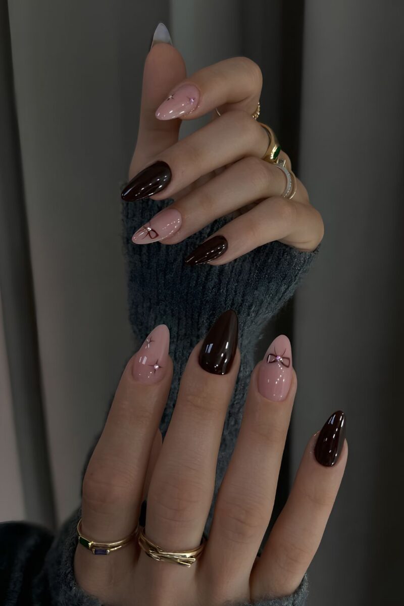 15 Dark Coquette Nails to Add Some Drama to Your Manicure
