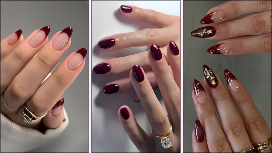 Cherry Mocha Nails Are Fall/Winter’s Most Delicious Trend