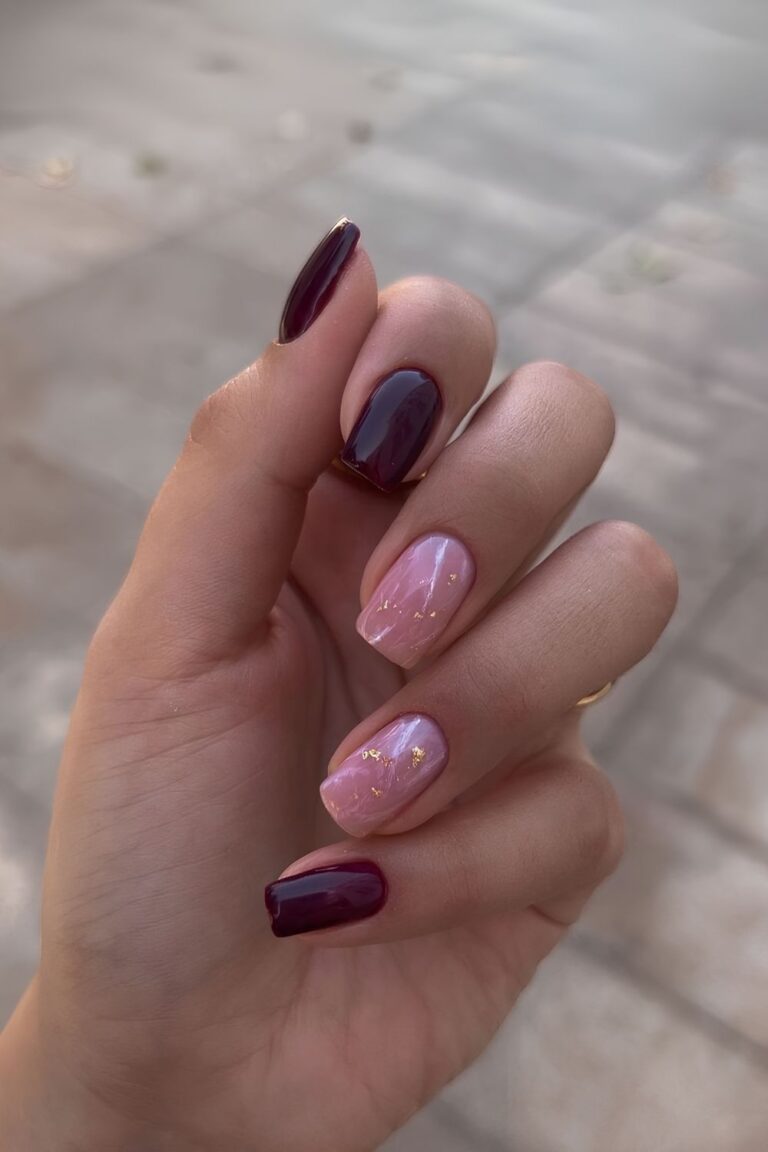 Cherry Mocha Nails Are TikTok’s Latest Obsession—Here Are 20 Must-Try ...