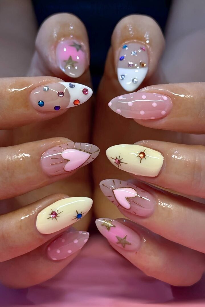 Bling Alert! 30 Rhinestone Nail Ideas You Need to Try