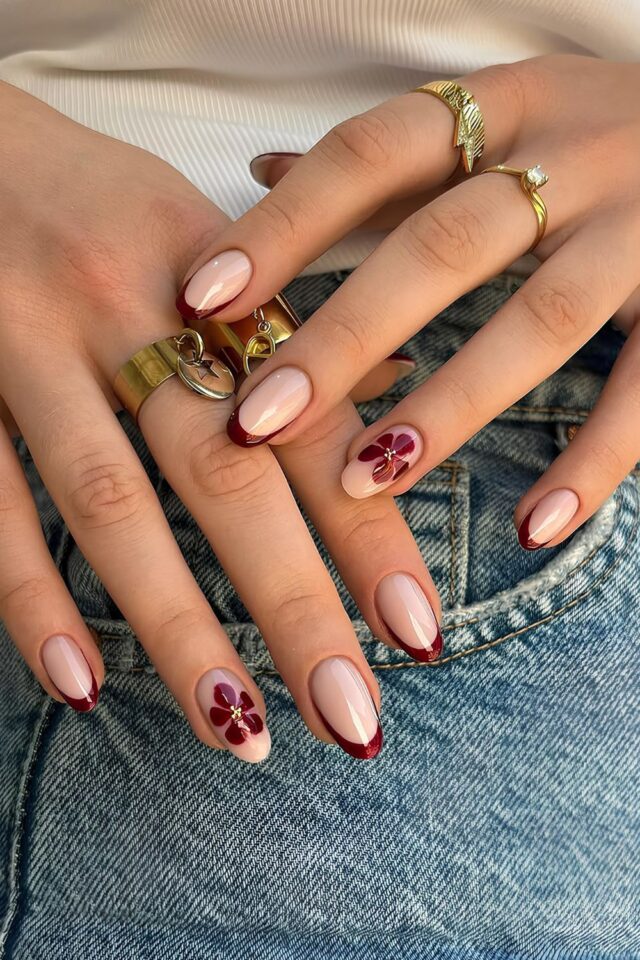 35 Ways to Rock Red French Tips Like a Total Diva