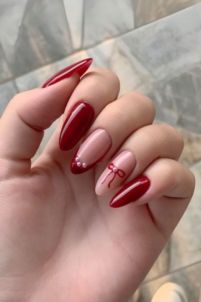 25 Cherry Red Nail Designs That Will Own 2026