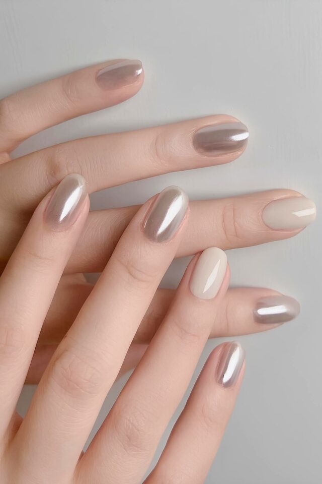 25 Icy Chrome Nail Ideas Trending for Winter 2026