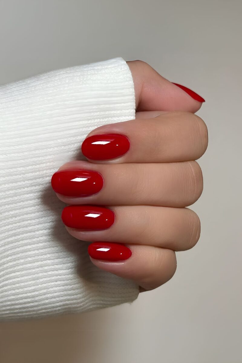 25 Cherry Red Nail Designs That Will Own 2025