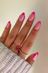35 Pink French Tip Nail Designs to Save Now