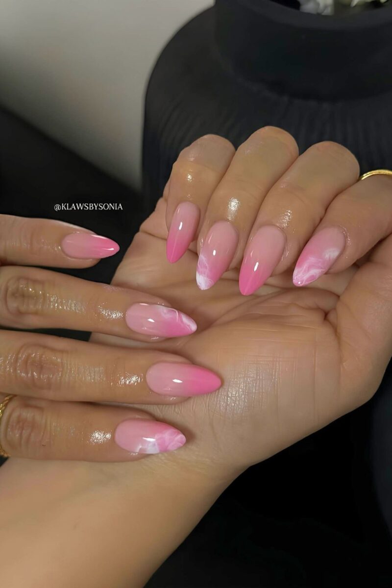 35 Pink French Tip Nail Designs to Save Now