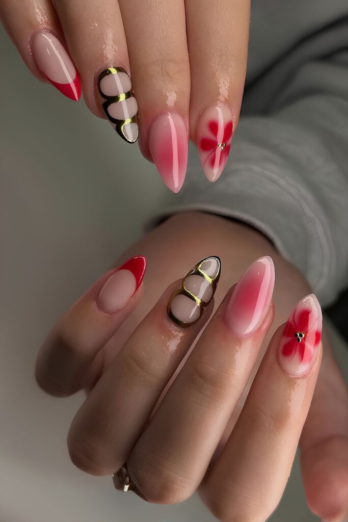 30 Red Spring Nail Ideas So Pretty You'll Skip Pastels