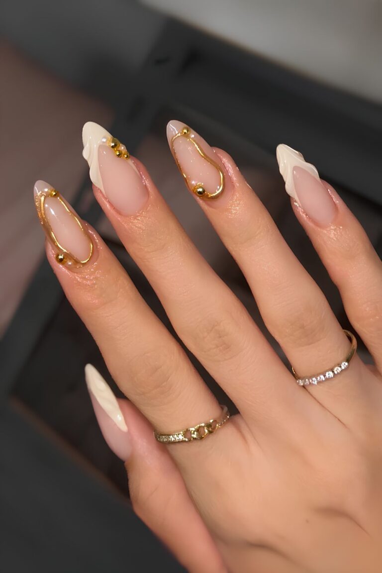 21 Vanilla Nail Designs So Pretty You’ll Stare at Your Hands All Day