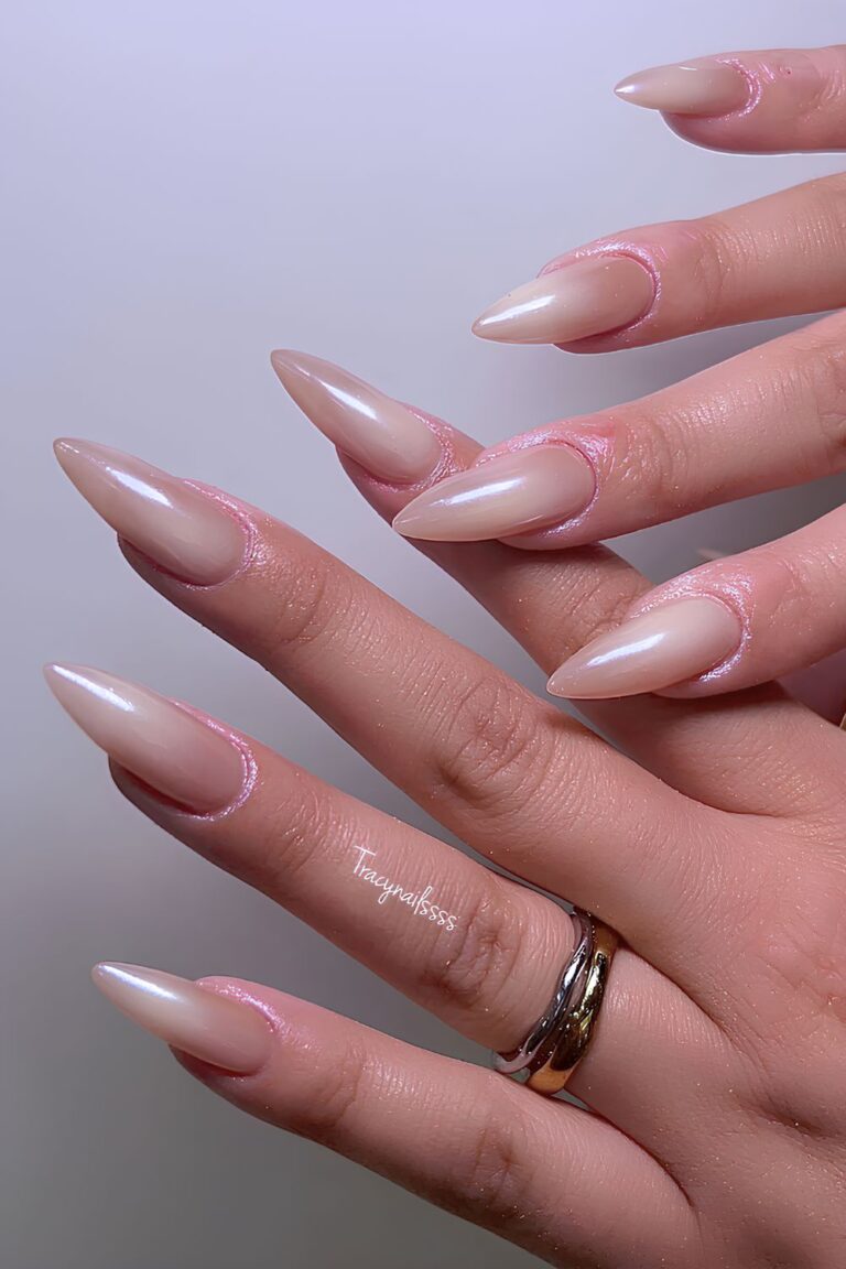 21 Vanilla Nail Designs So Pretty You’ll Stare at Your Hands All Day