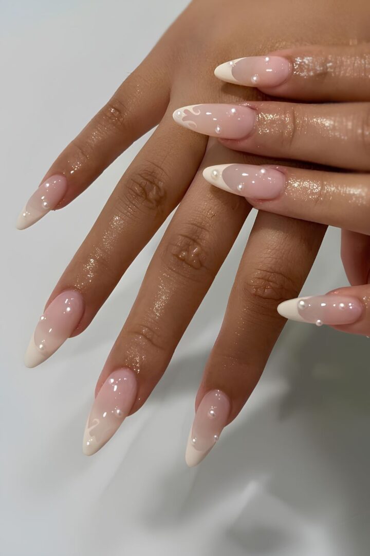 21 Vanilla Nail Designs So Pretty You’ll Stare at Your Hands All Day