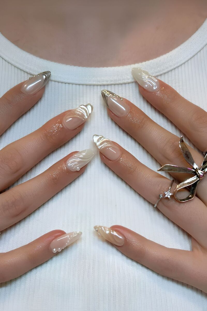 45 White Nail Designs for a Clean and Classy Look