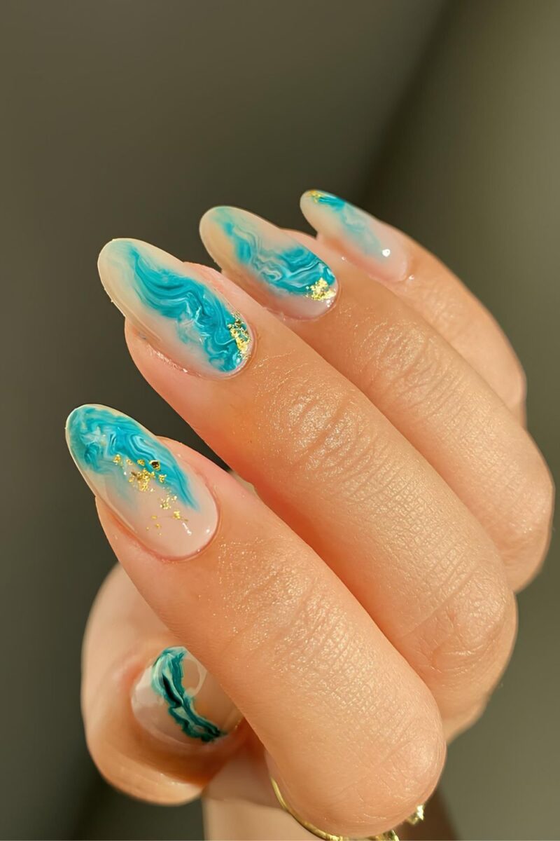 Blue Nail Theory: 10 Manis That Prove the Hype
