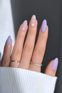 35 Purple Spring Nails That Are Running the Season