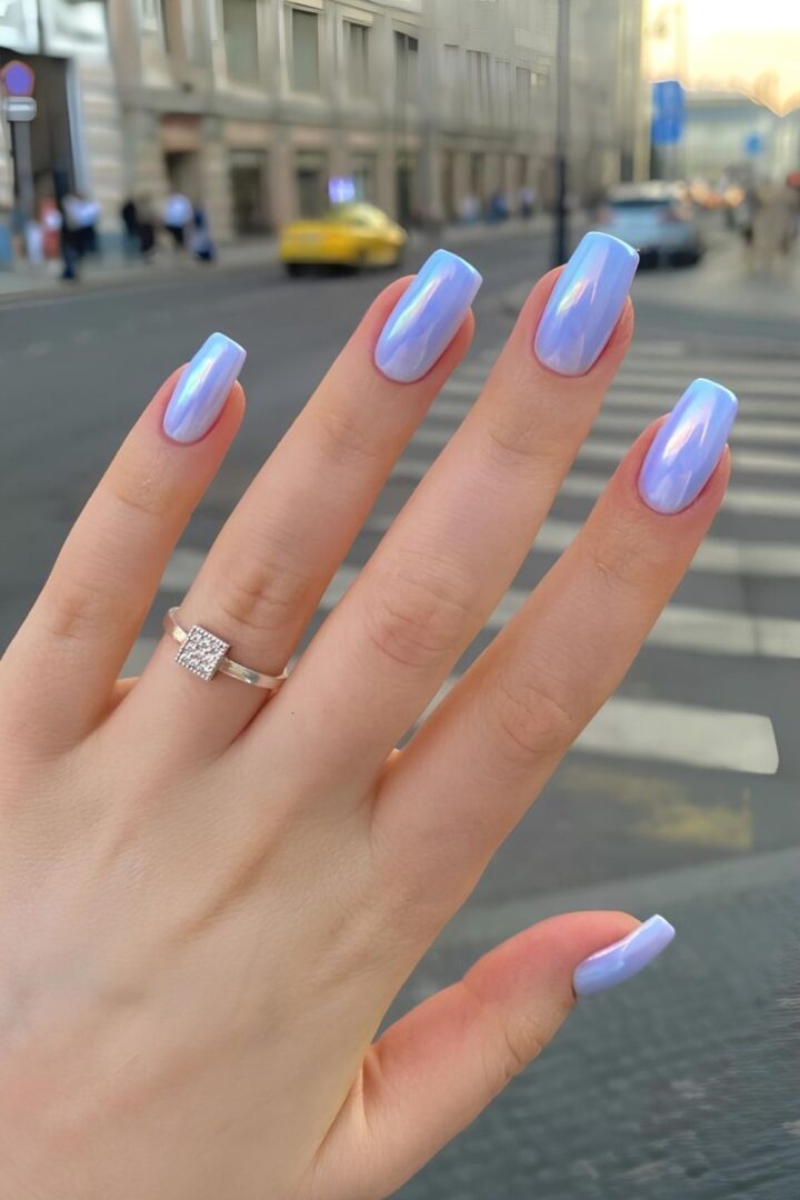Periwinkle Nails Are Blowing Up—Here Are 15 Must-Sees