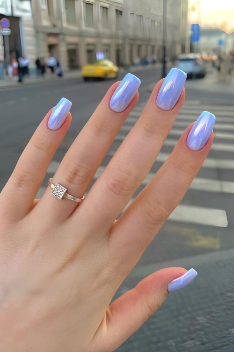 Periwinkle Nails Are Blowing Up—Here Are 15 Must-Sees
