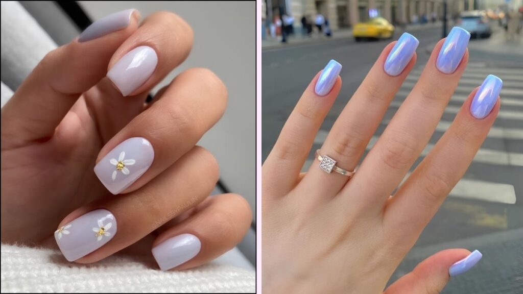Periwinkle Nails Are Blowing Up—Here Are 15 Must-Sees