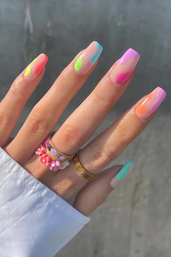 What Is the Dopamine Nails Trend? 20 + Mood-Boosting Designs