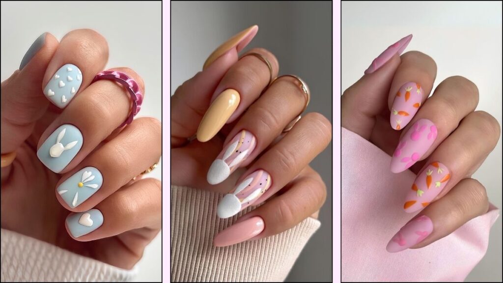 15 Easter Bunny Nail Designs for Trendy Spring Nails
