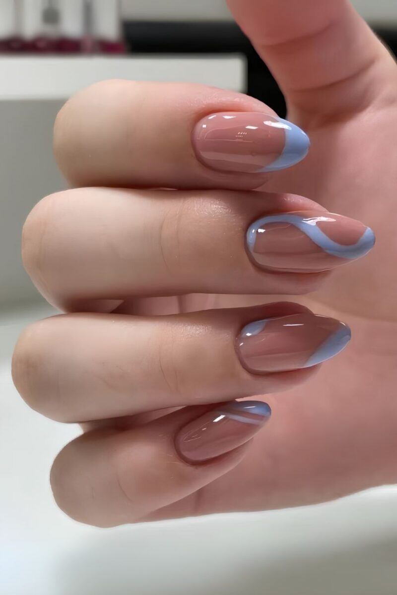 30 Blue Spring Nail Designs You'll See Everywhere in 2025