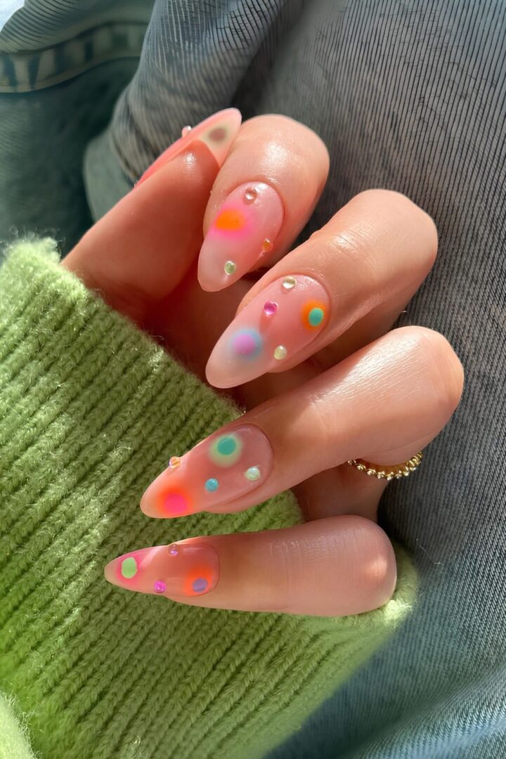 What Is the Dopamine Nails Trend? 20 + Mood-Boosting Designs