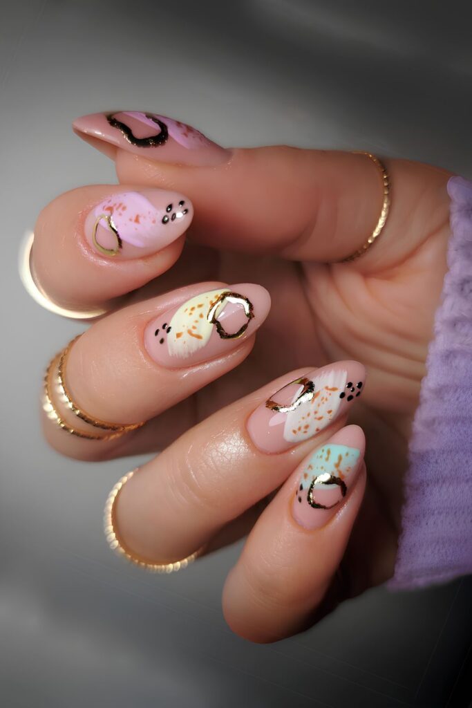 These 25 Speckled Mini Egg Nails Are Easter’s Cutest Trend