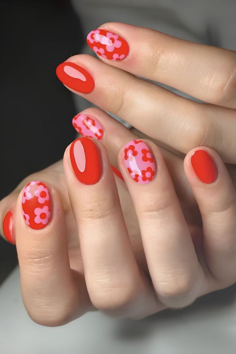 30 Red Spring Nail Ideas So Pretty You'll Skip Pastels