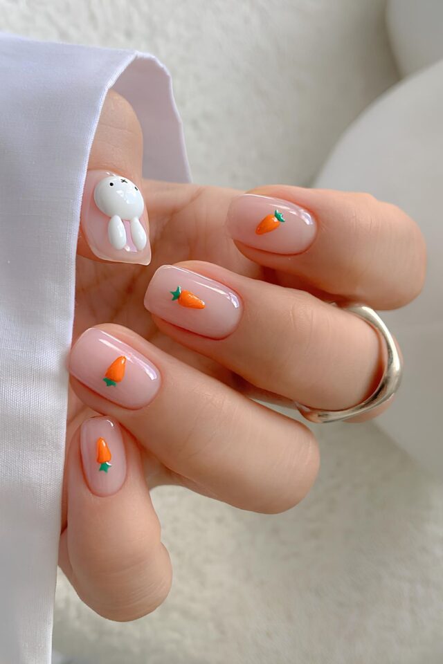 35 Short Easter Nails That Fit Every Spring Mood for 2025