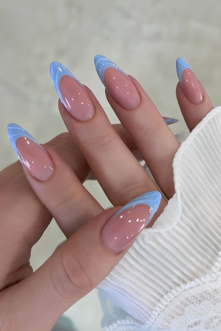 30 Blue Spring Nail Designs You'll See Everywhere in 2025