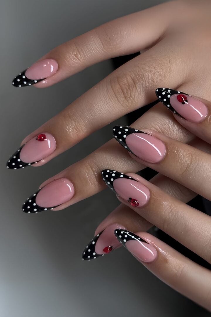 10 Fresh Takes on Ladybug Nail Trend Everyone’s Wearing