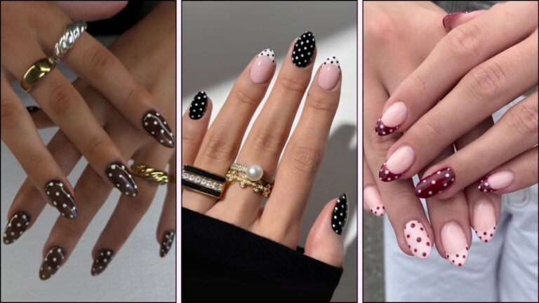 Polka Dot Nail Art is SO Back—Smaller, Cuter and Everywhere You Scroll